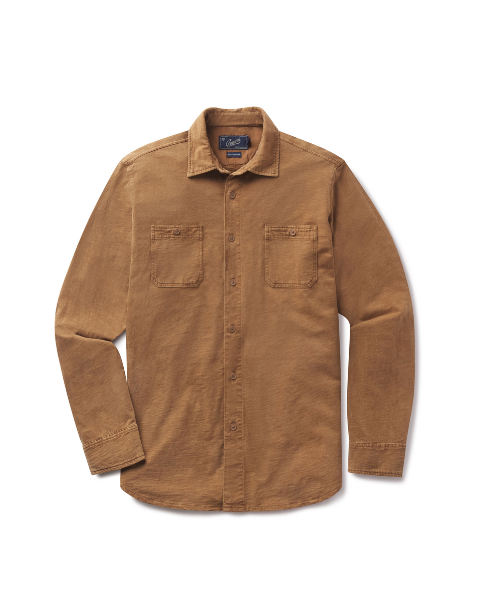 Flex Everyday Knit Shirt - Faded Rubber – Grayers