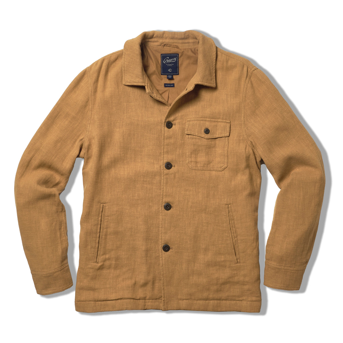 Ramie Chore Jacket - Tobacco – Grayers