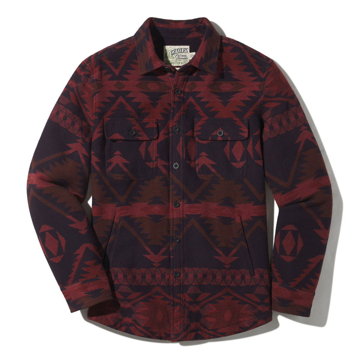 Southwestern Stonewashed Shirt Jacket SMP - Cowhide (Final Sale)* – Grayers