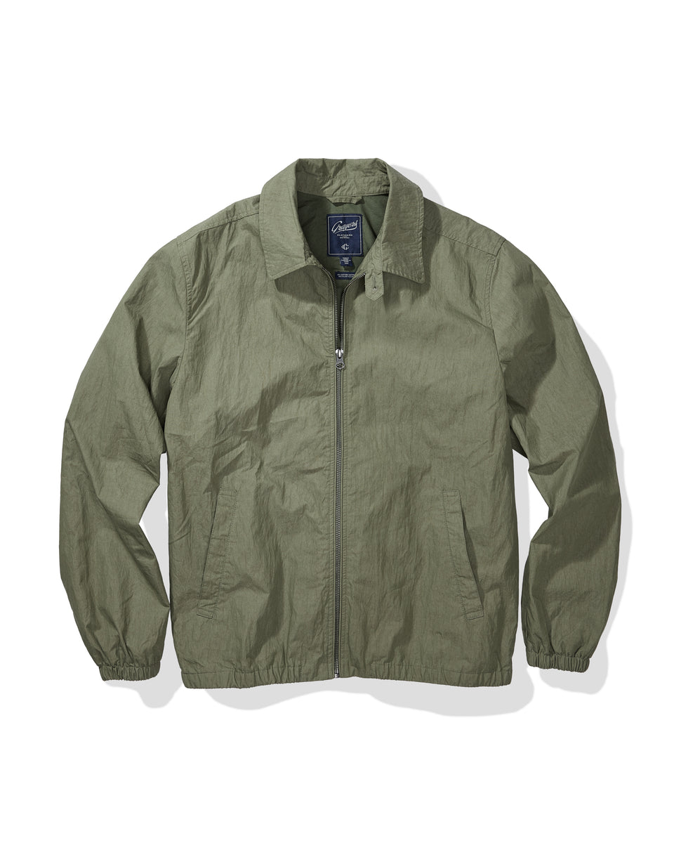 Field Club Windbreaker - Olive – Grayers